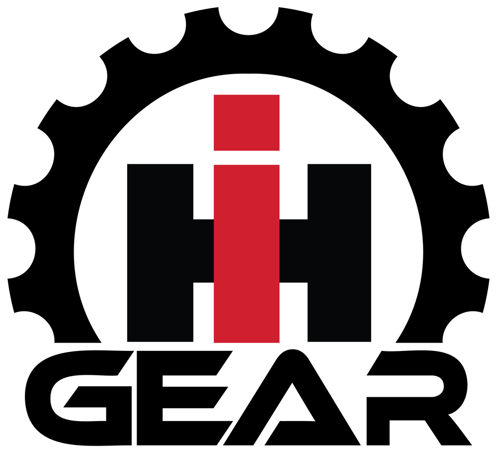International Harvester IH Logo Die Cut Decal - IH Gear - IH GEAR