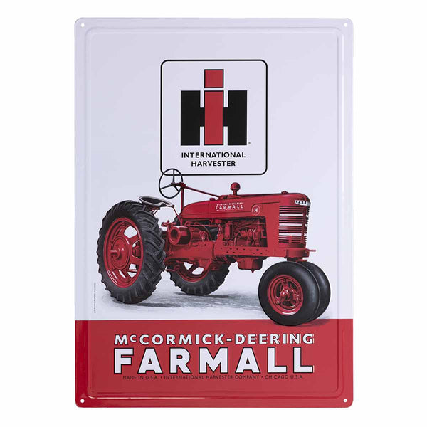 Licensed Farmall H Tractor Sign by International Harvester - IH Gear ...